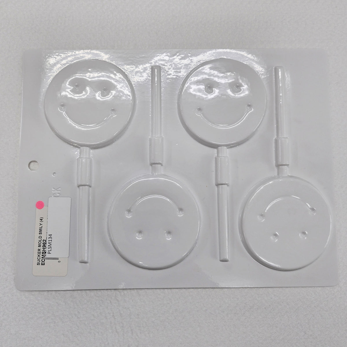 Smiley Face Plastic Sucker Mold — BascomMaple.com