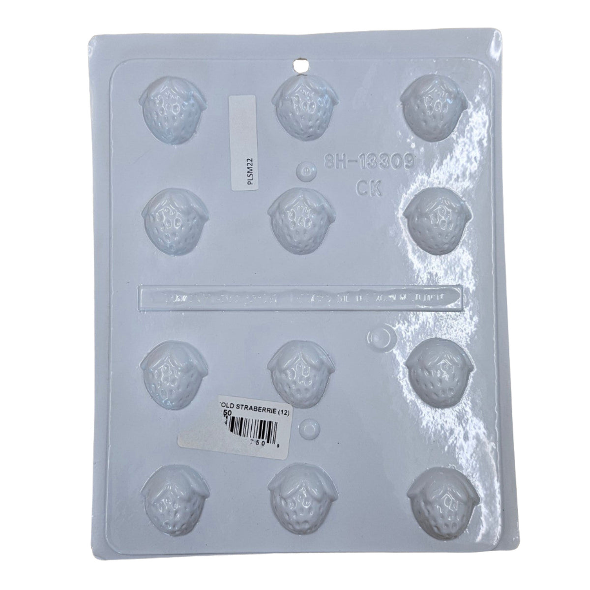 Strawberry Plastic Hard Candy Mold — BascomMaple.com