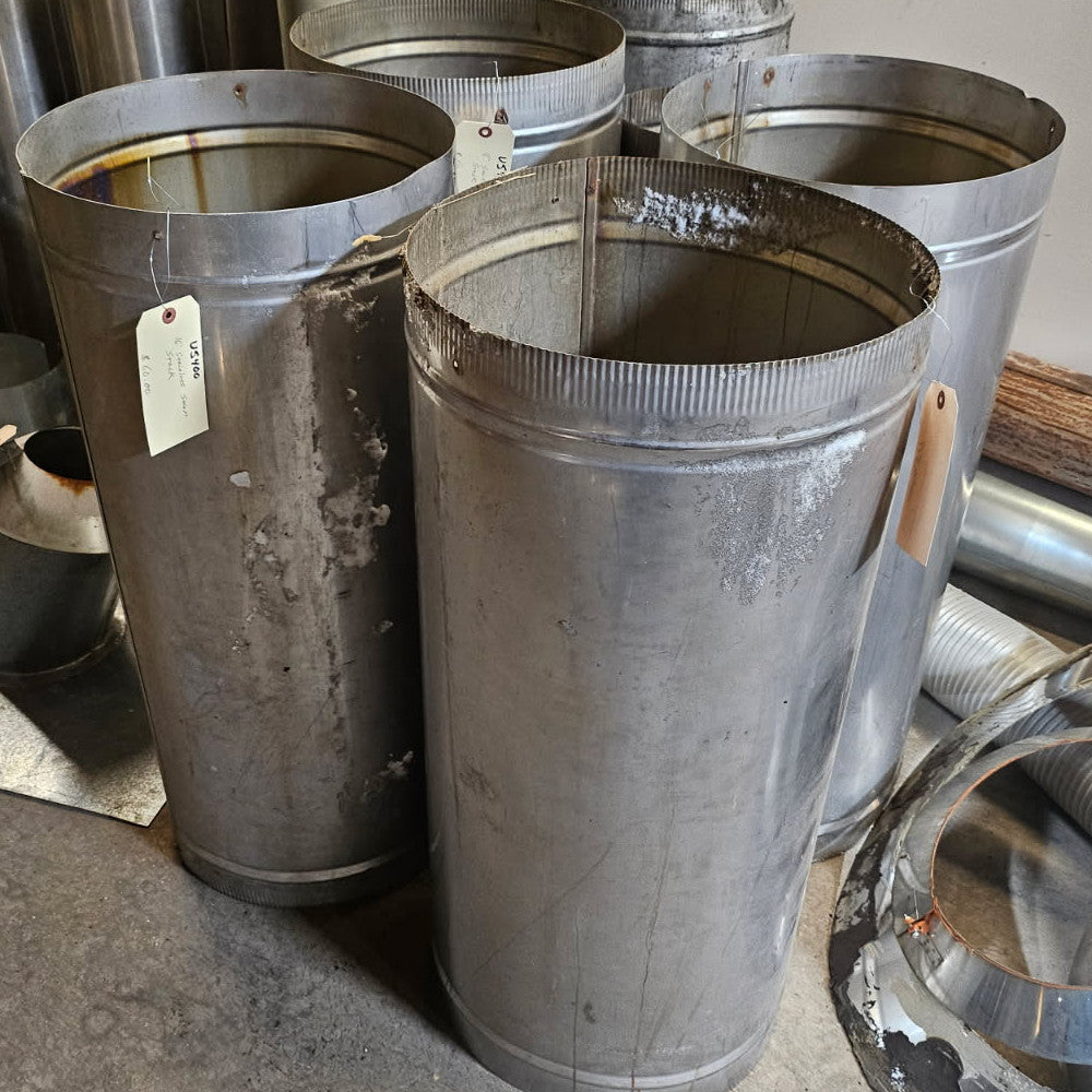 Used 16" Stainless Steam Stack — Bascom Maple Farms Inc